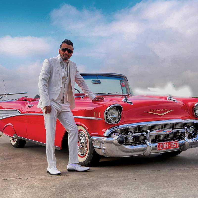 Chevy Red Hire - Wedding Cars Bulleen | Real Weddings