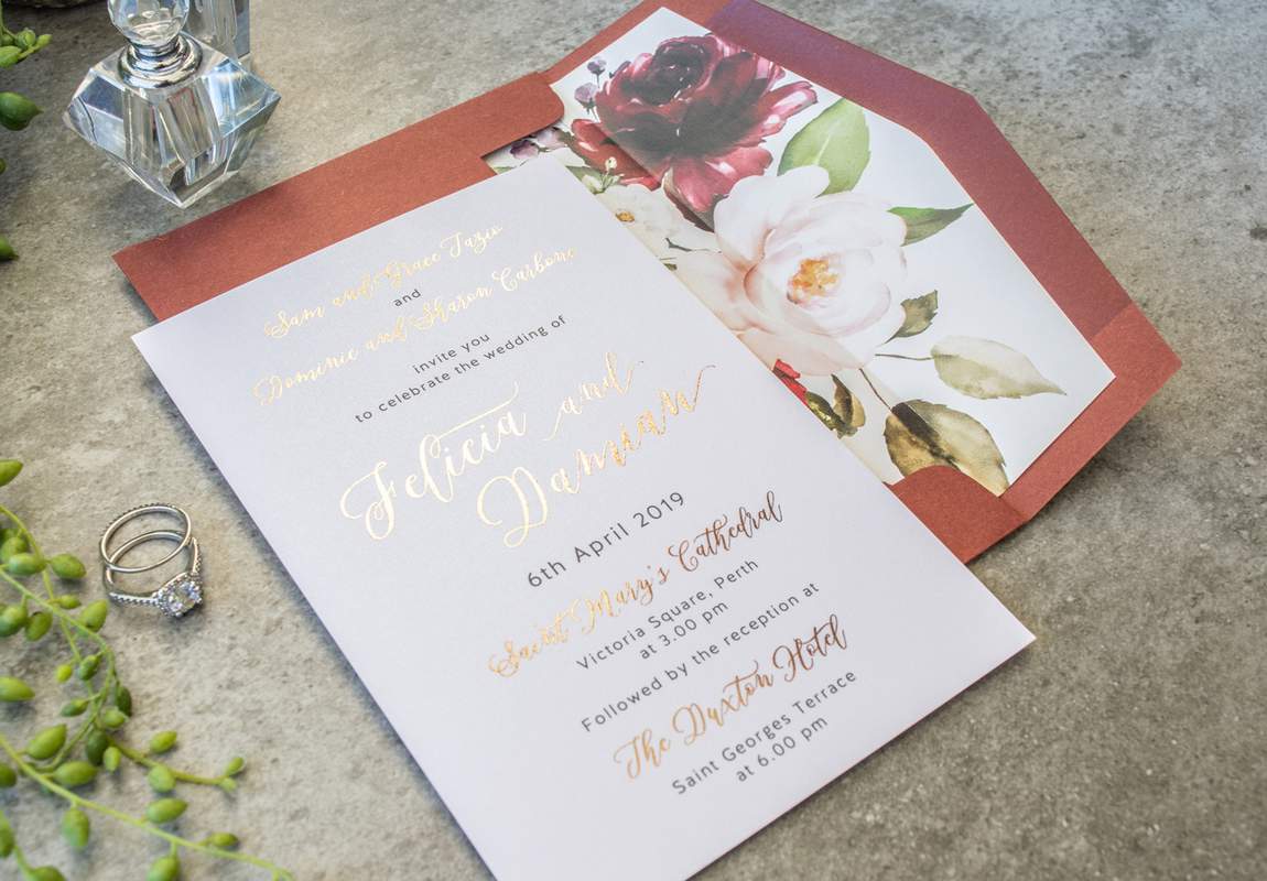 felicitations - Wedding Invitations Osborne Park | Real Weddings